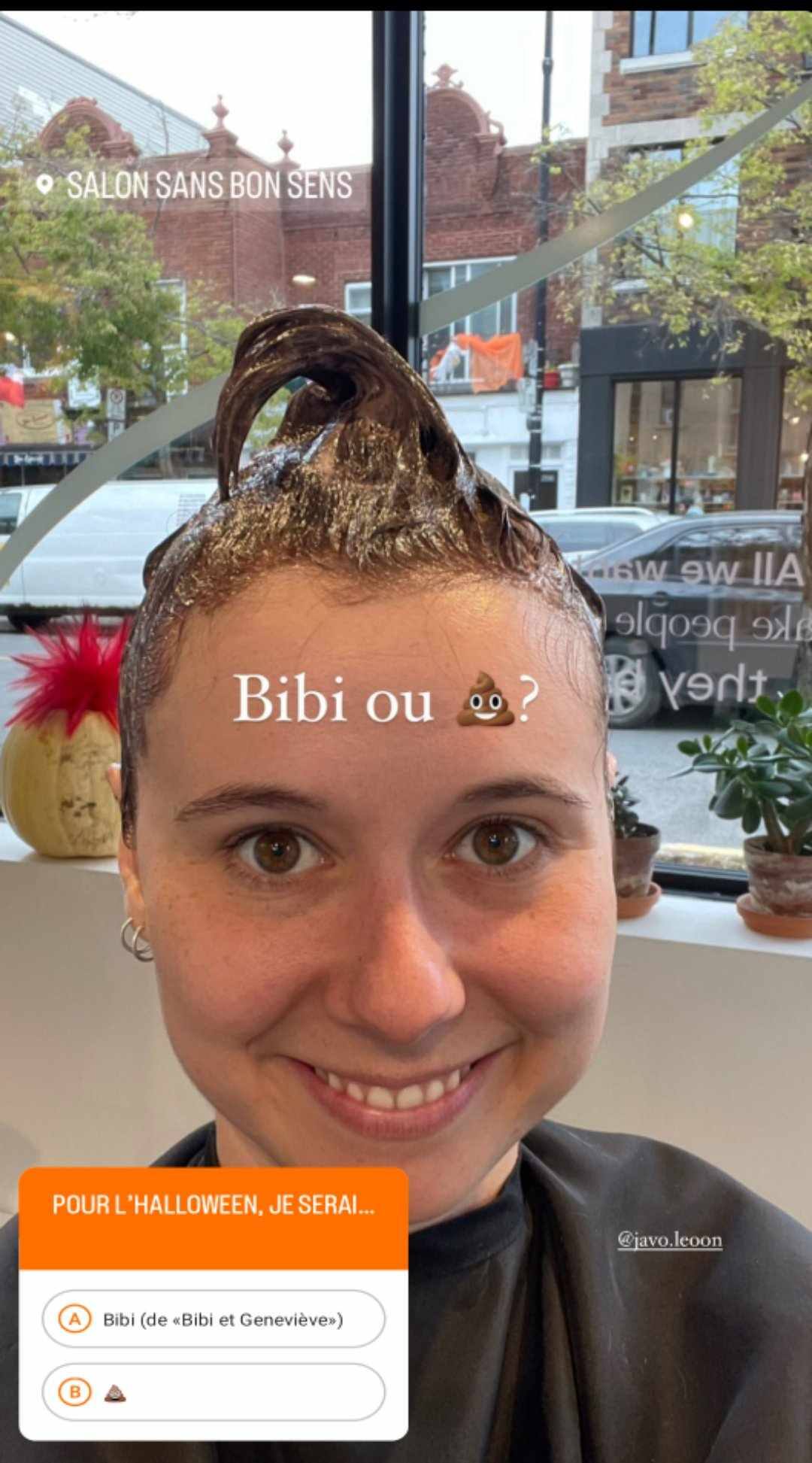 La comédienne Marianne Verville ose une coupe courte et sombre comme ...