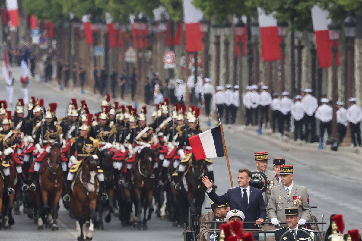 EN IMAGES | France: le défilé d'une armée «prête au combat» pour le 14 ...