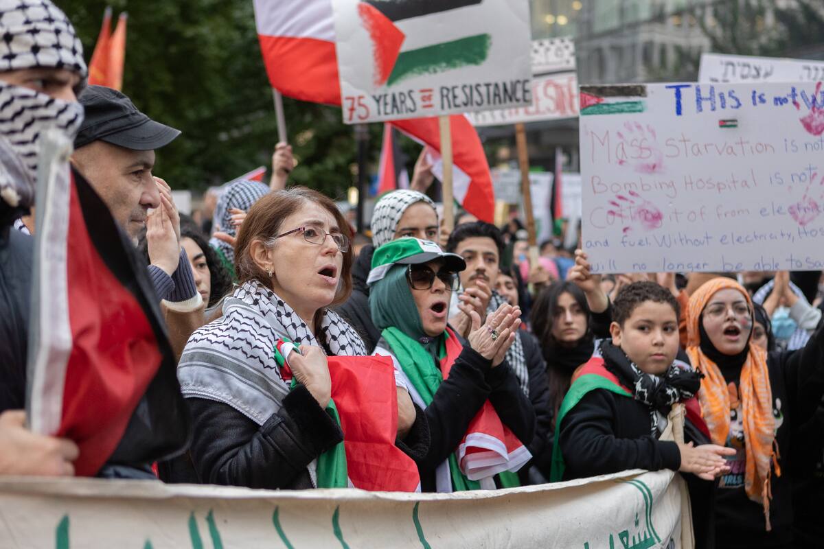 Conflit Israël-Hamas: quelques milliers de manifestants à Montréal | JDQ