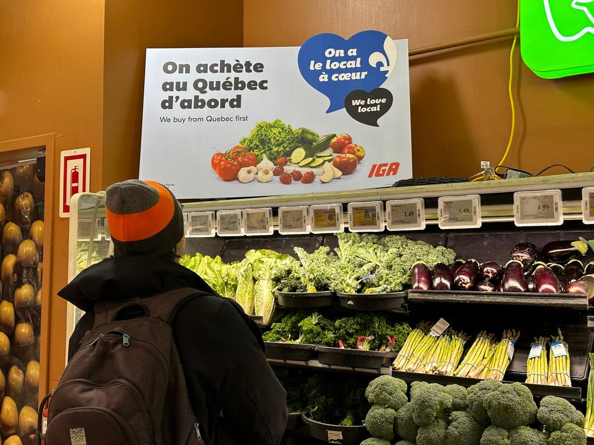 Les supermarchés mettent en valeur les produits québécois et canadiens ...