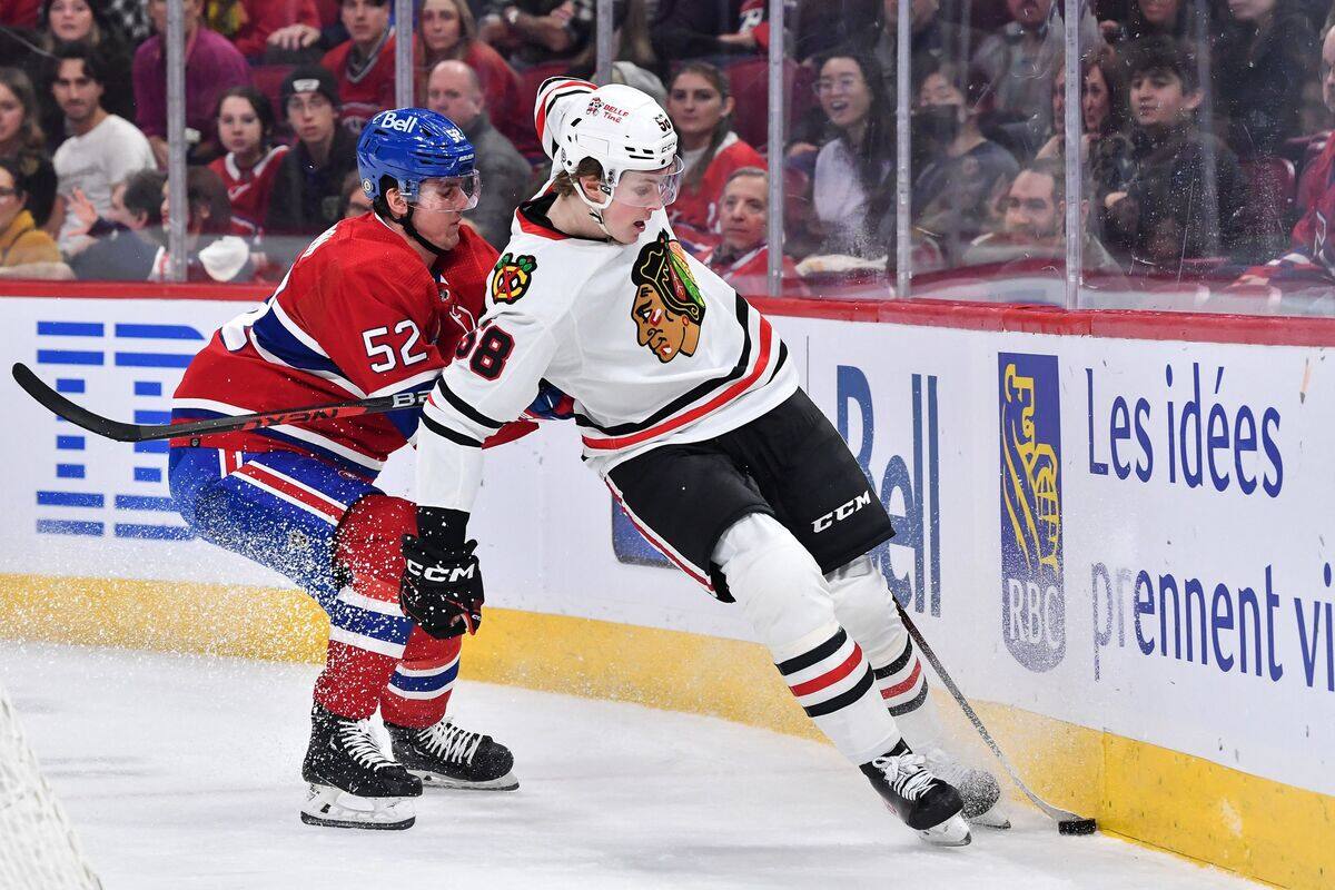 Justin Barron gagne en confiance au niveau de la LNH avec le CH | JDM