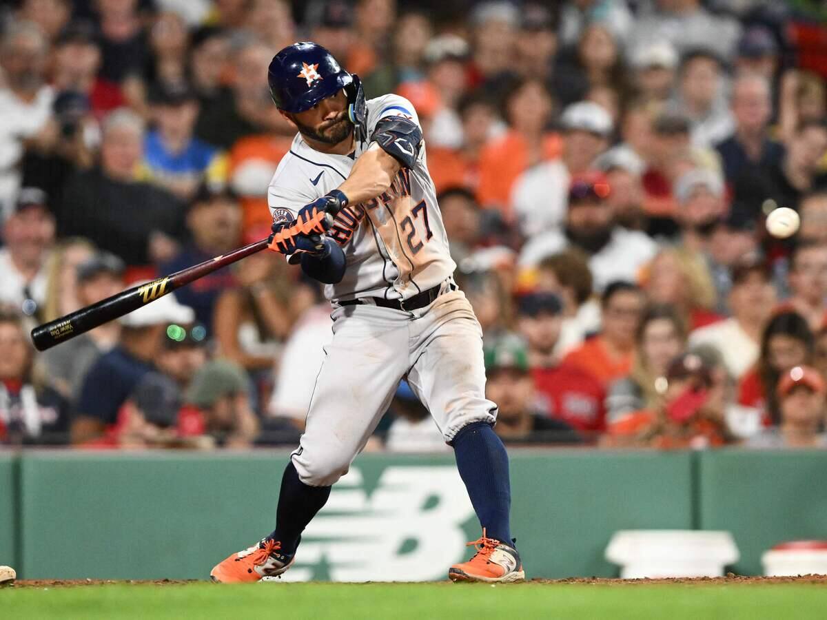 À VOIR | Jose Altuve réussit un carrousel à Boston | JDQ