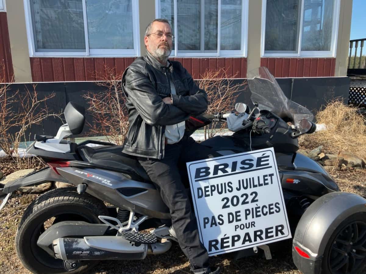 Après une sortie dans nos médias: son Can-Am Spyder est enfin réparé! | JDM