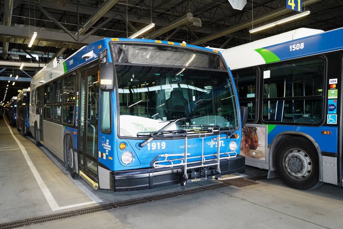 5 milliards $ pour électrifier la moitié des autobus urbains du Québec ...