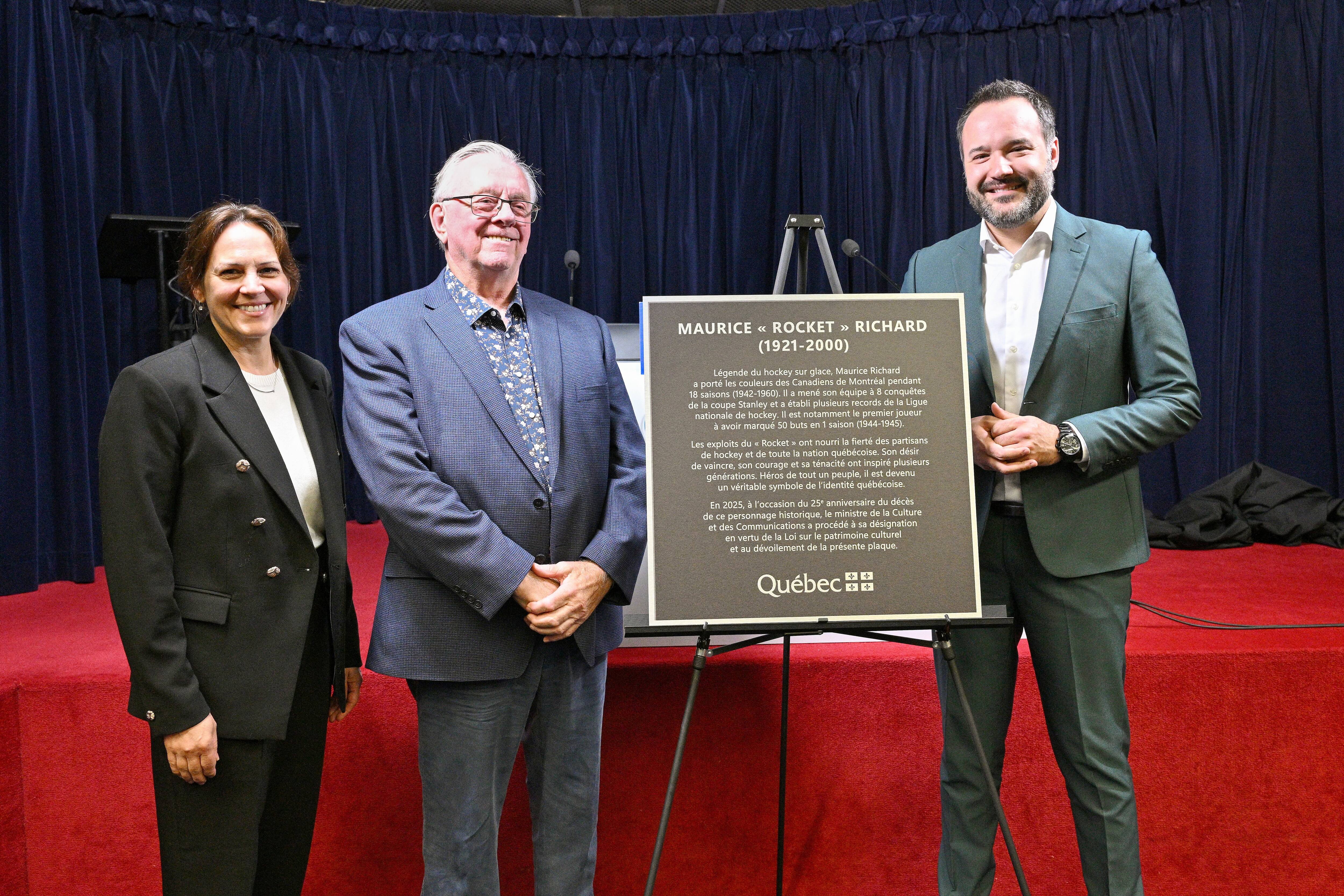 Maurice Richard désigné personnage historique du Québec - TVA Sports