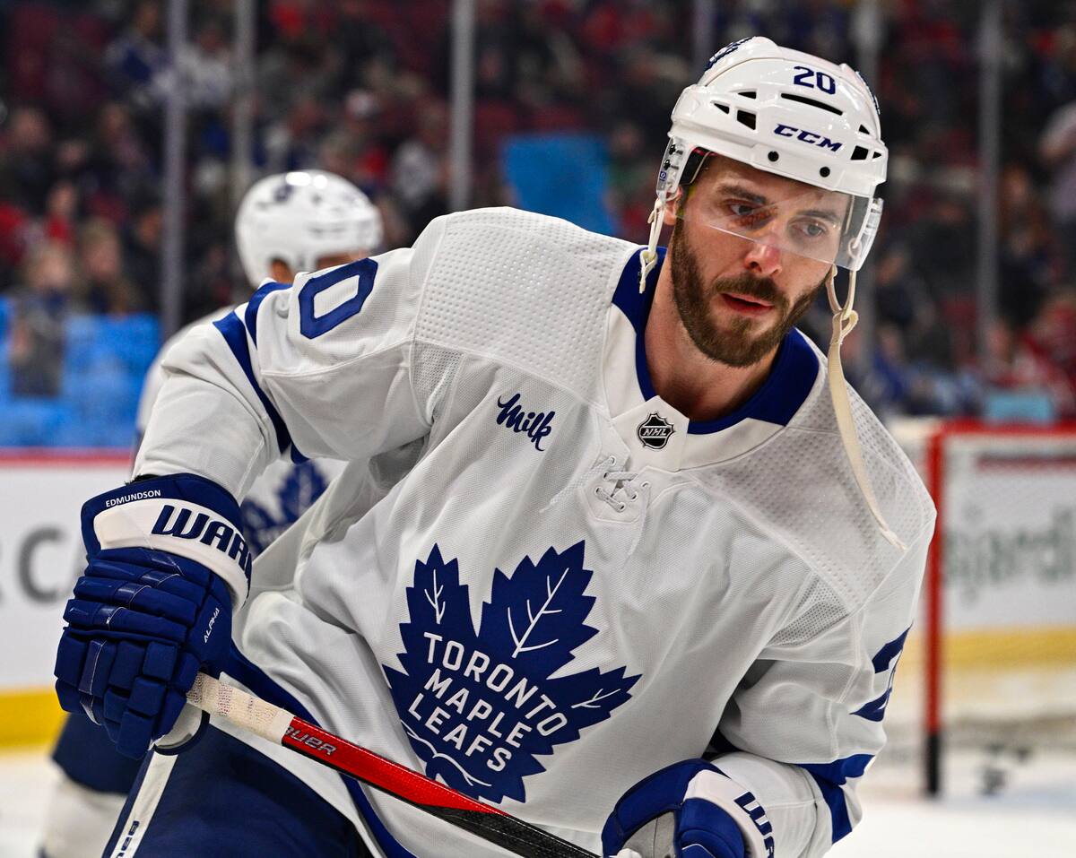 Joel Edmundson crée déjà une forte impression chez les Maple Leafs | JDQ