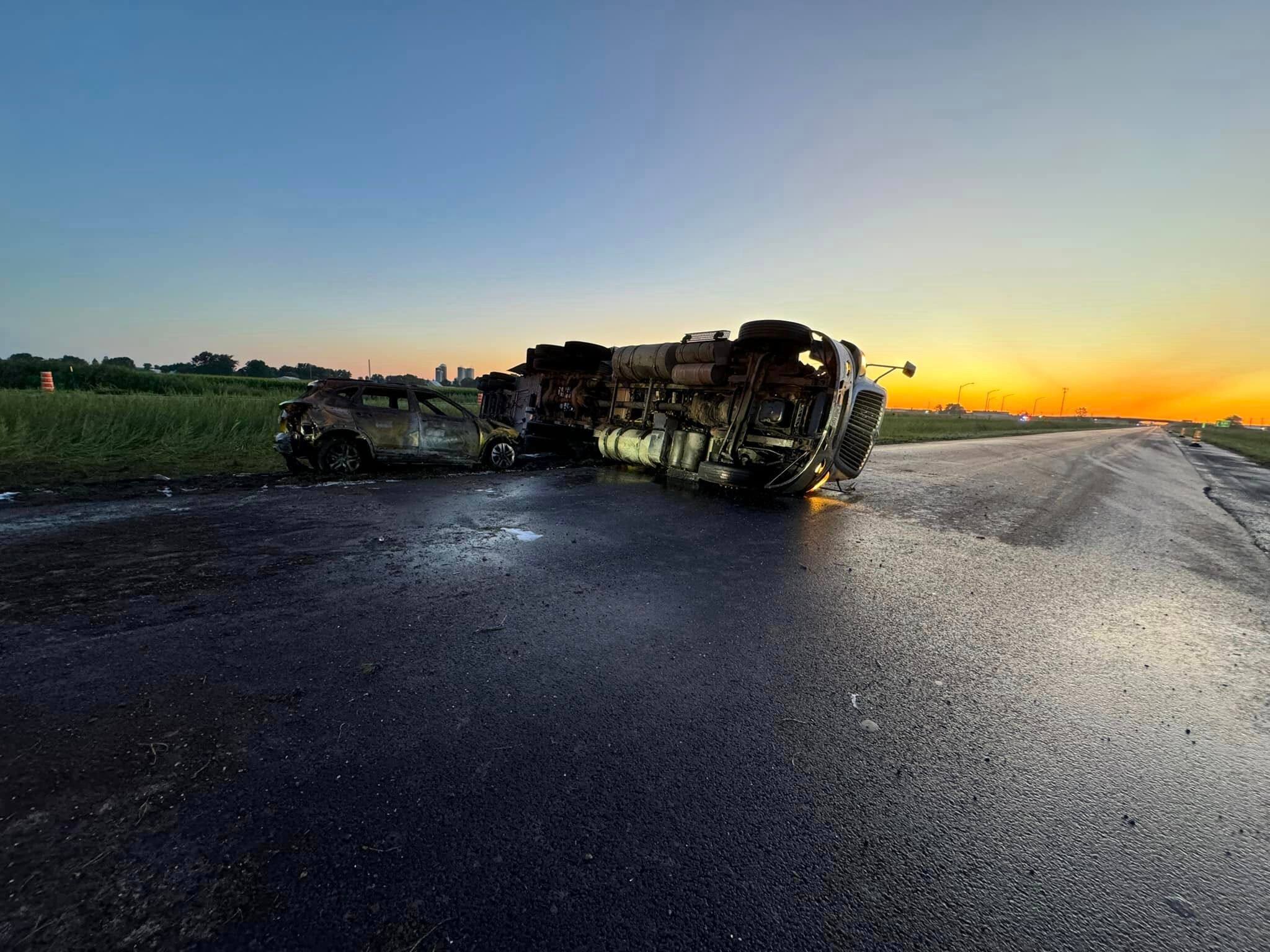 Un accident sur l’A-20 Est provoque une fermeture importante | JDM