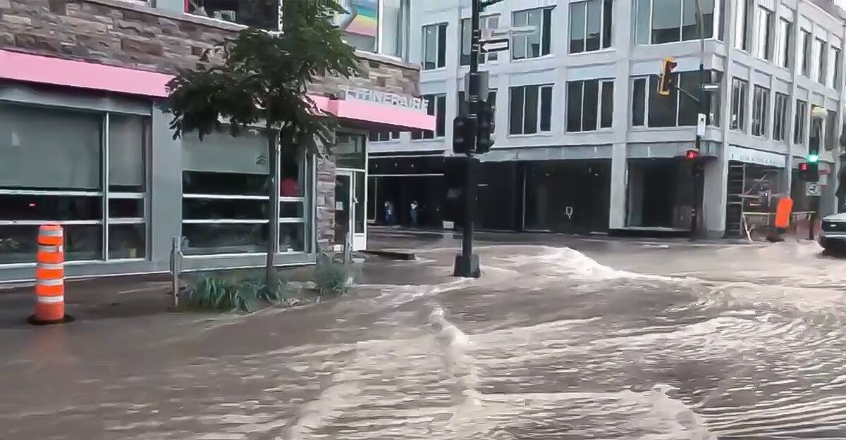 Inondation à L’Itinéraire: jusqu’à 100 000$ de dommages et l’aide ...