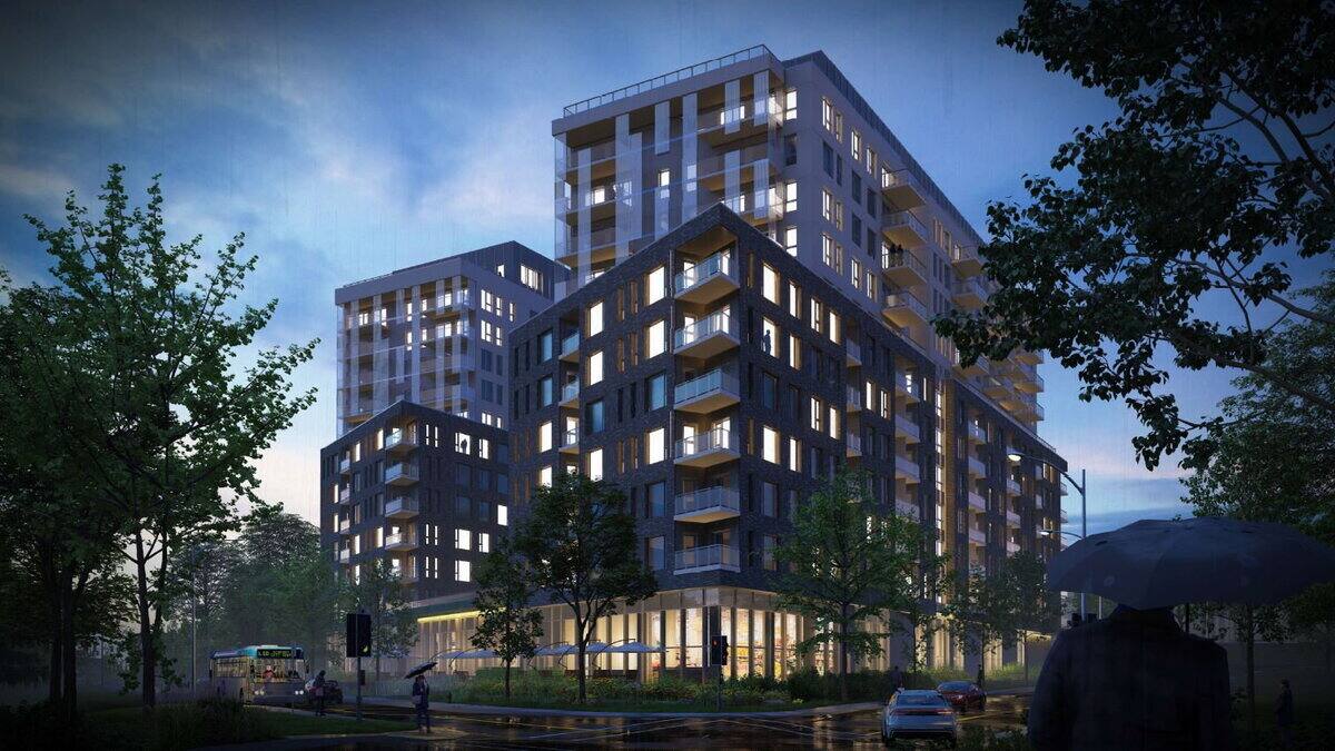 Un édifice de 13 étages en accéléré sur le chemin Saint-Louis | JDQ