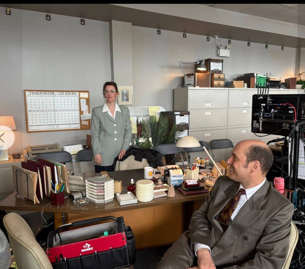 Martin Matte dévoile des photos de la dernière semaine de tournage de ...