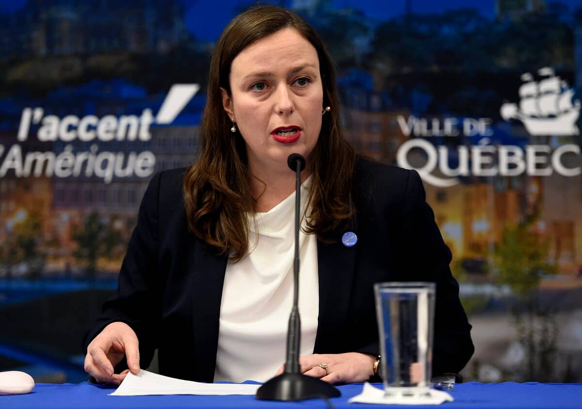 Un bébé pour la cheffe de Transition Québec Jackie Smith en 2023 | TVA Nouvelles