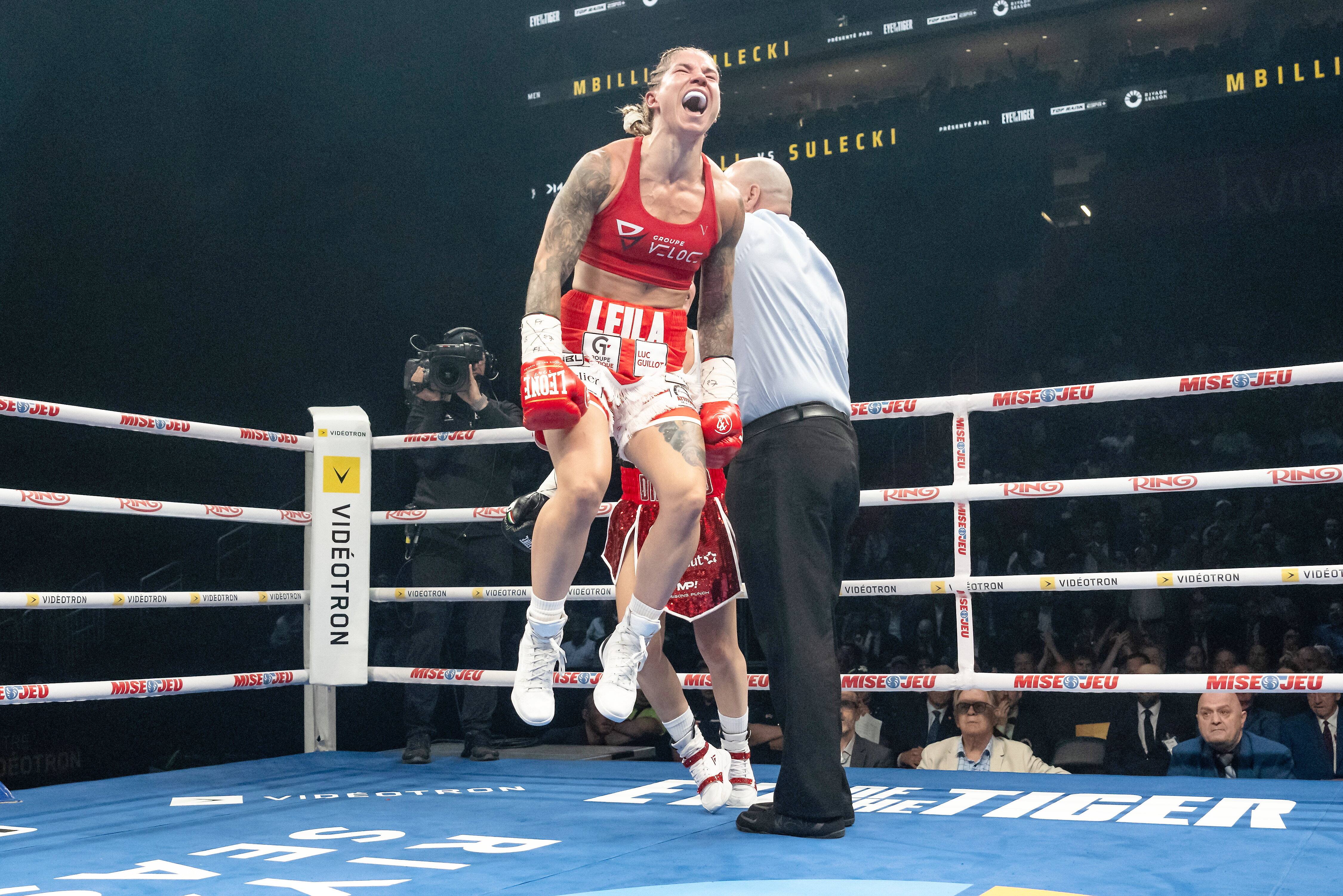 Leïla Beaudoin conserve sa ceinture | Le Journal de Québec