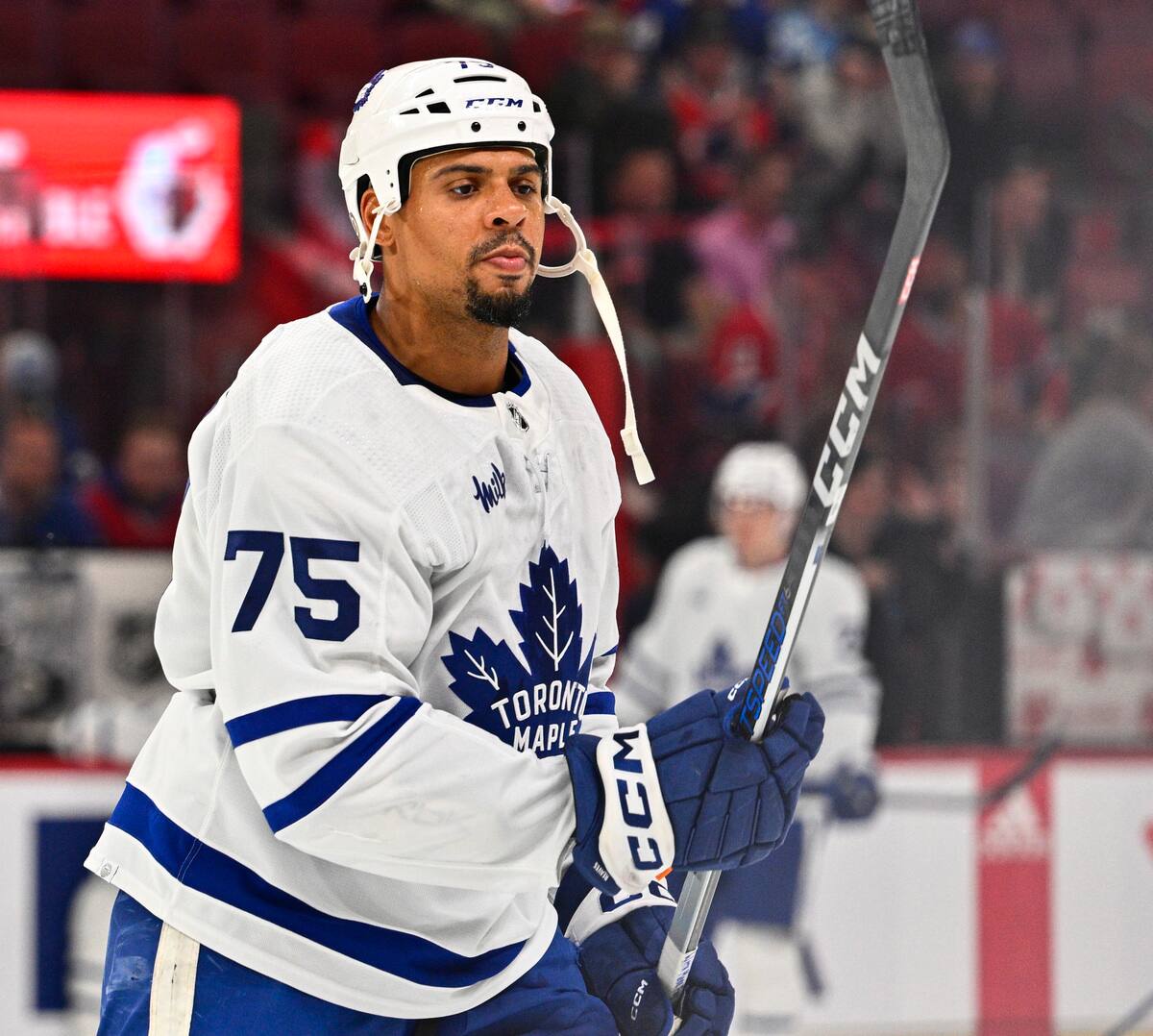 Ryan Reaves rejoint enfin les Marlies ; en uniforme face au Rocket ...
