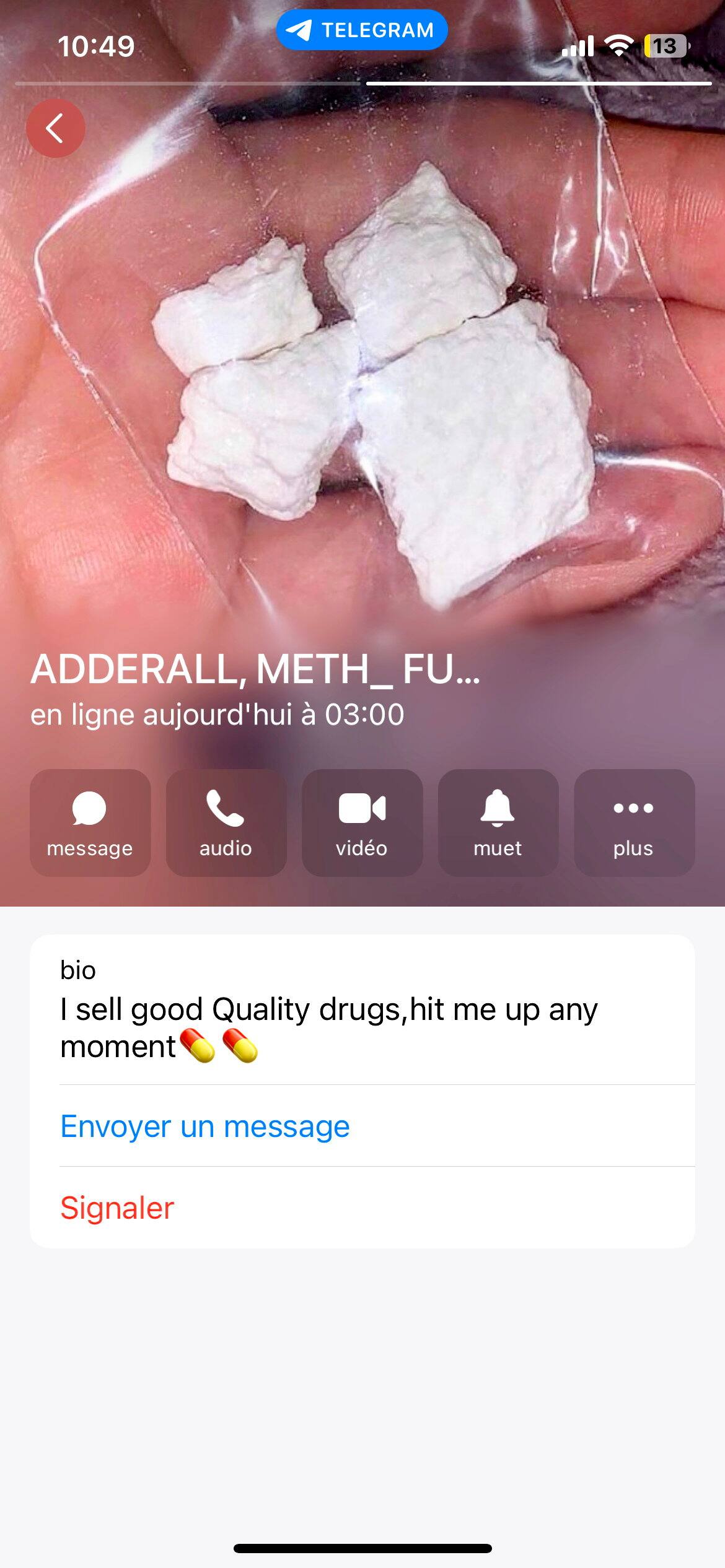 Voici à quoi ressemble le marché noir de la drogue sur les réseaux ...