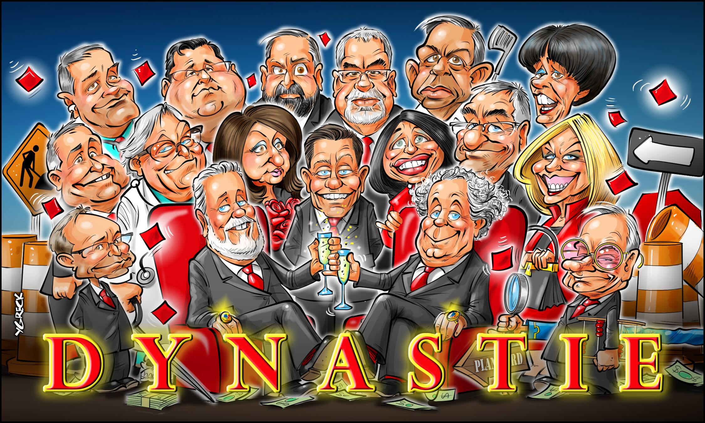 25 ans au Journal: voici 10 caricatures qui ont marqué Ygreck | JDQ