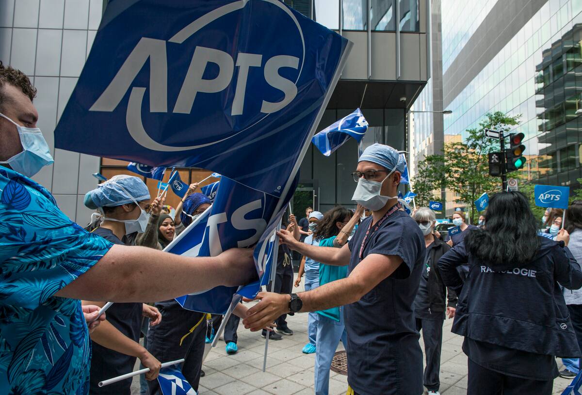 Montréal: un syndicat manifeste pour dénoncer l’implantation de l ...