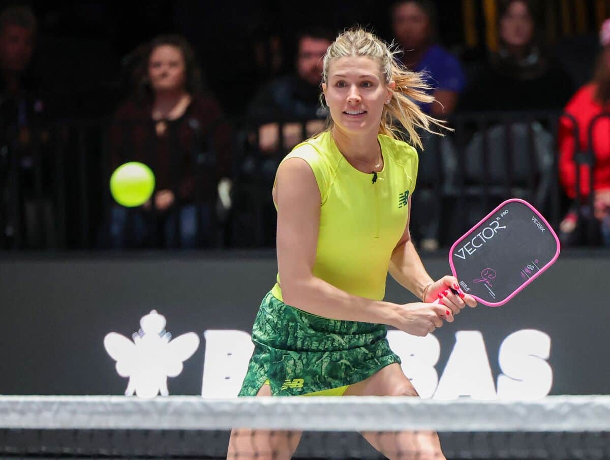 Quasiment aussi sexy qu’Eugenie Bouchard sur un terrain de pickleball | JDM