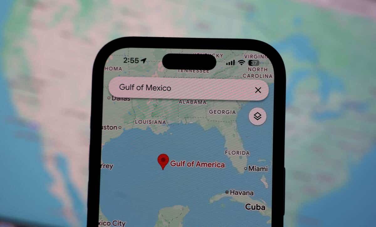 Le golfe du Mexique devient officiellement le golfe d'Amérique sur ...