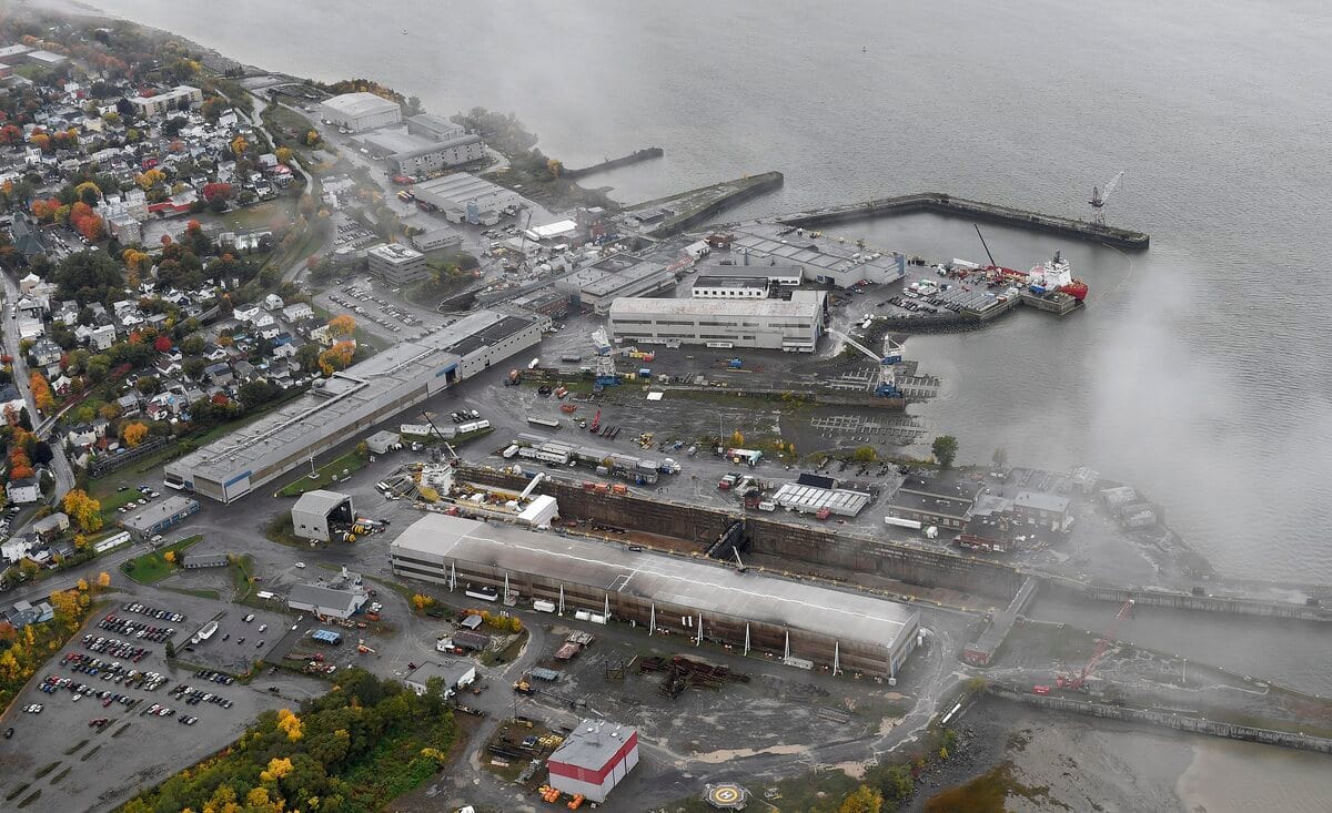 Les hauts et les bas du chantier maritime Davie de Lévis depuis 200 ans ...