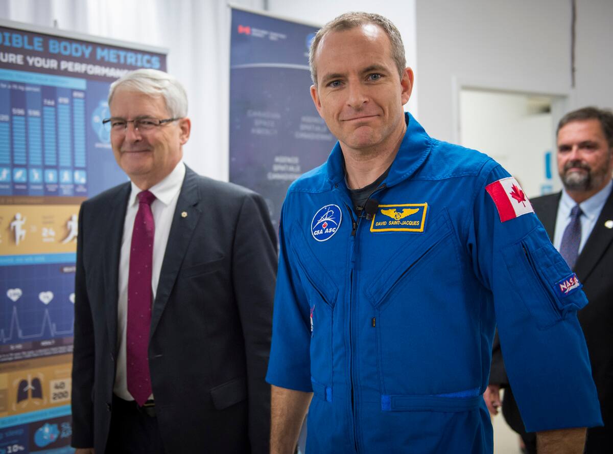 Marc Garneau «m'a donné la permission de rêver», raconte l'astronaute ...