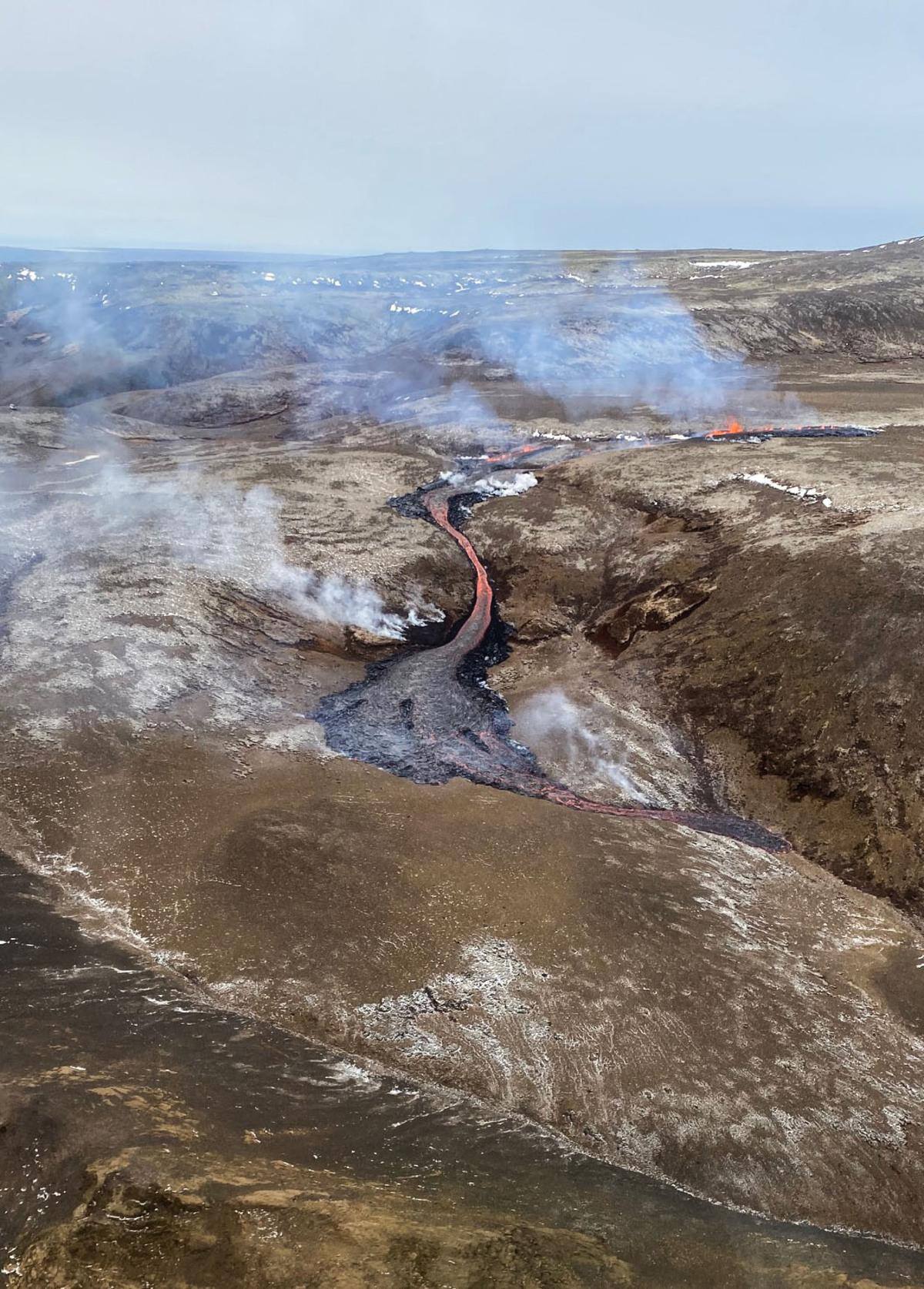 [PHOTOS] Islande: l’éruption volcanique s’étend avec une nouvelle ...