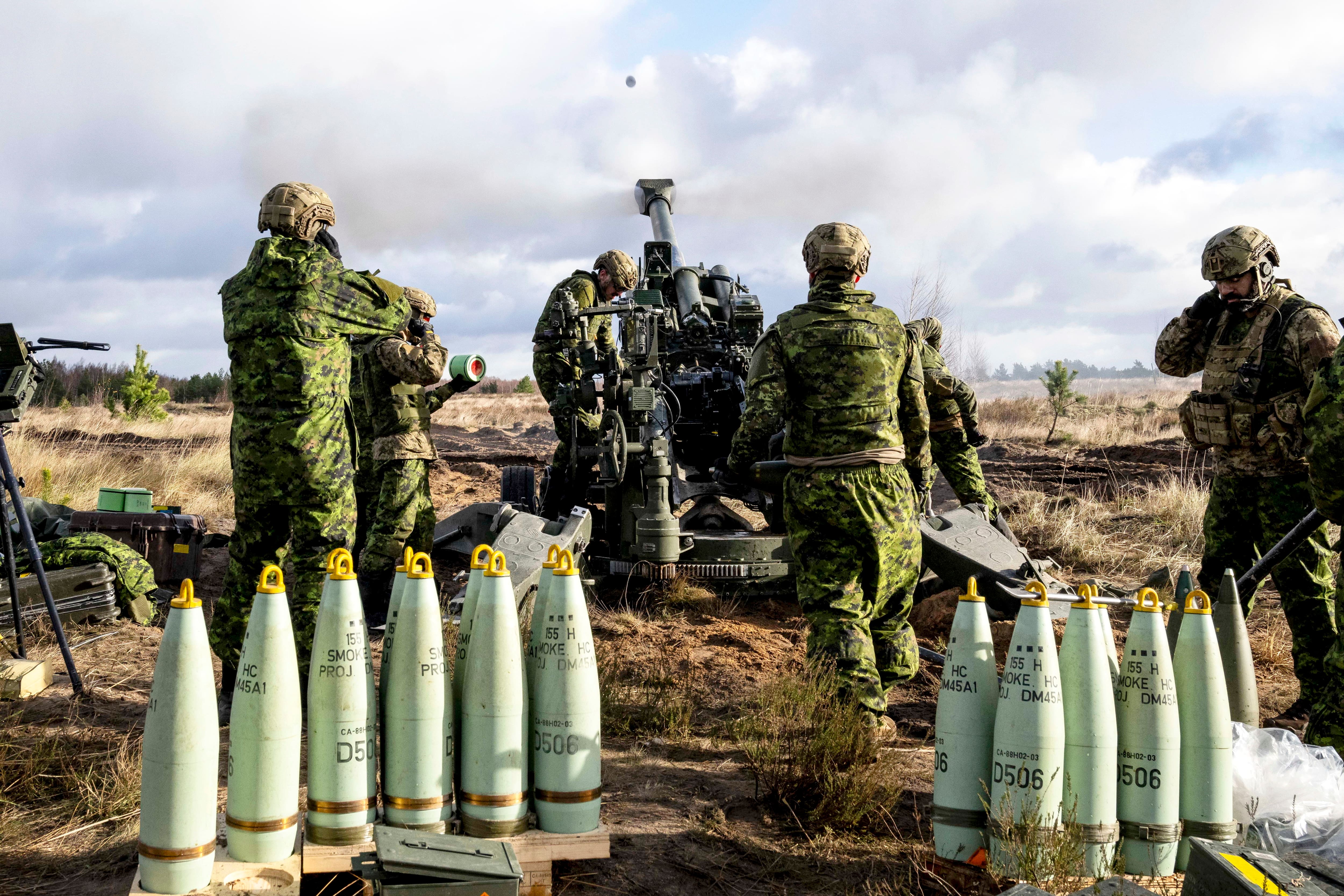 [CARTE] Les soldats canadiens se préparent à la guerre contre la Russie ...