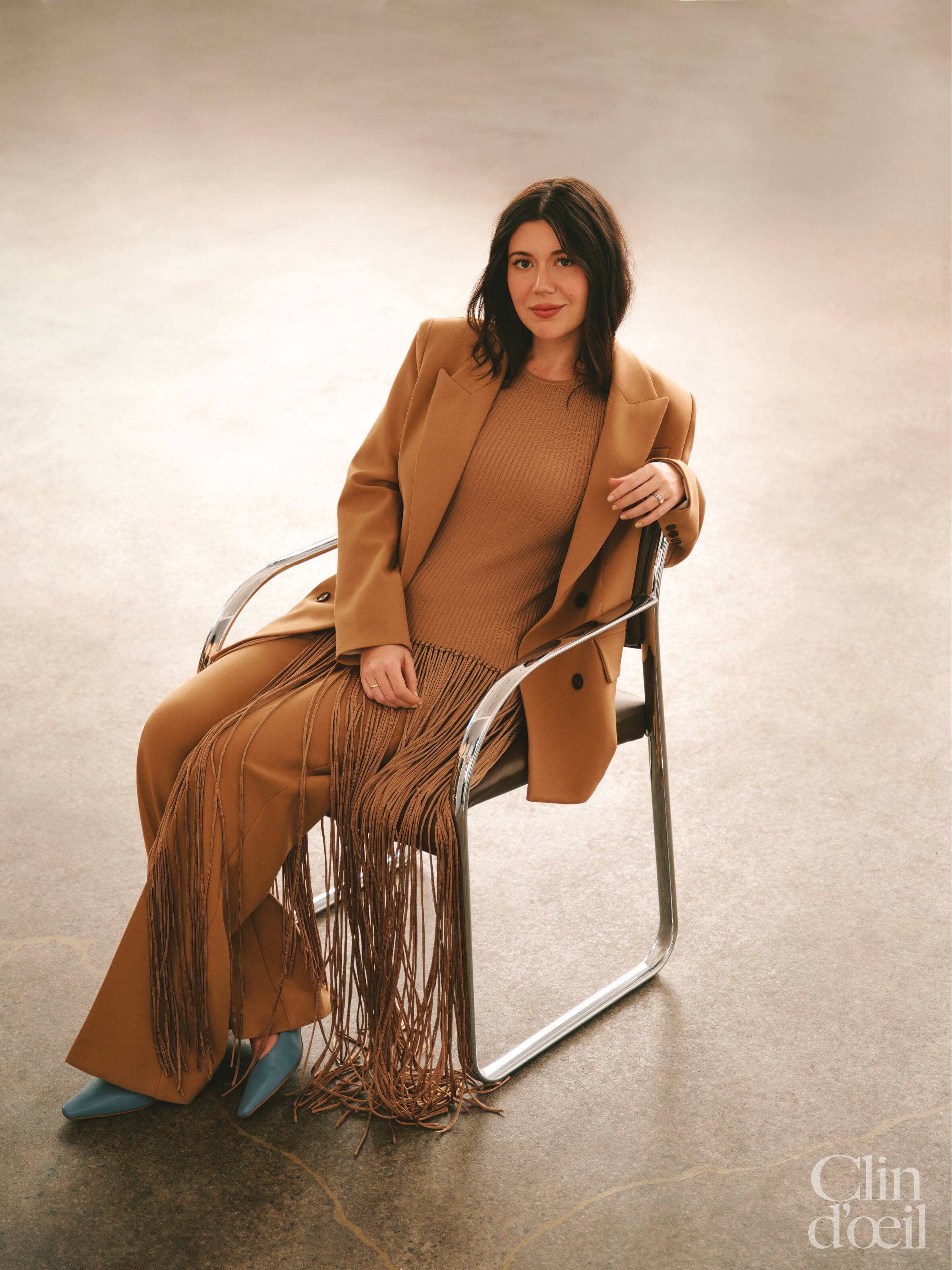 Catherine Fournier rayonne en couverture du magazine «Clin d'œil» de ...