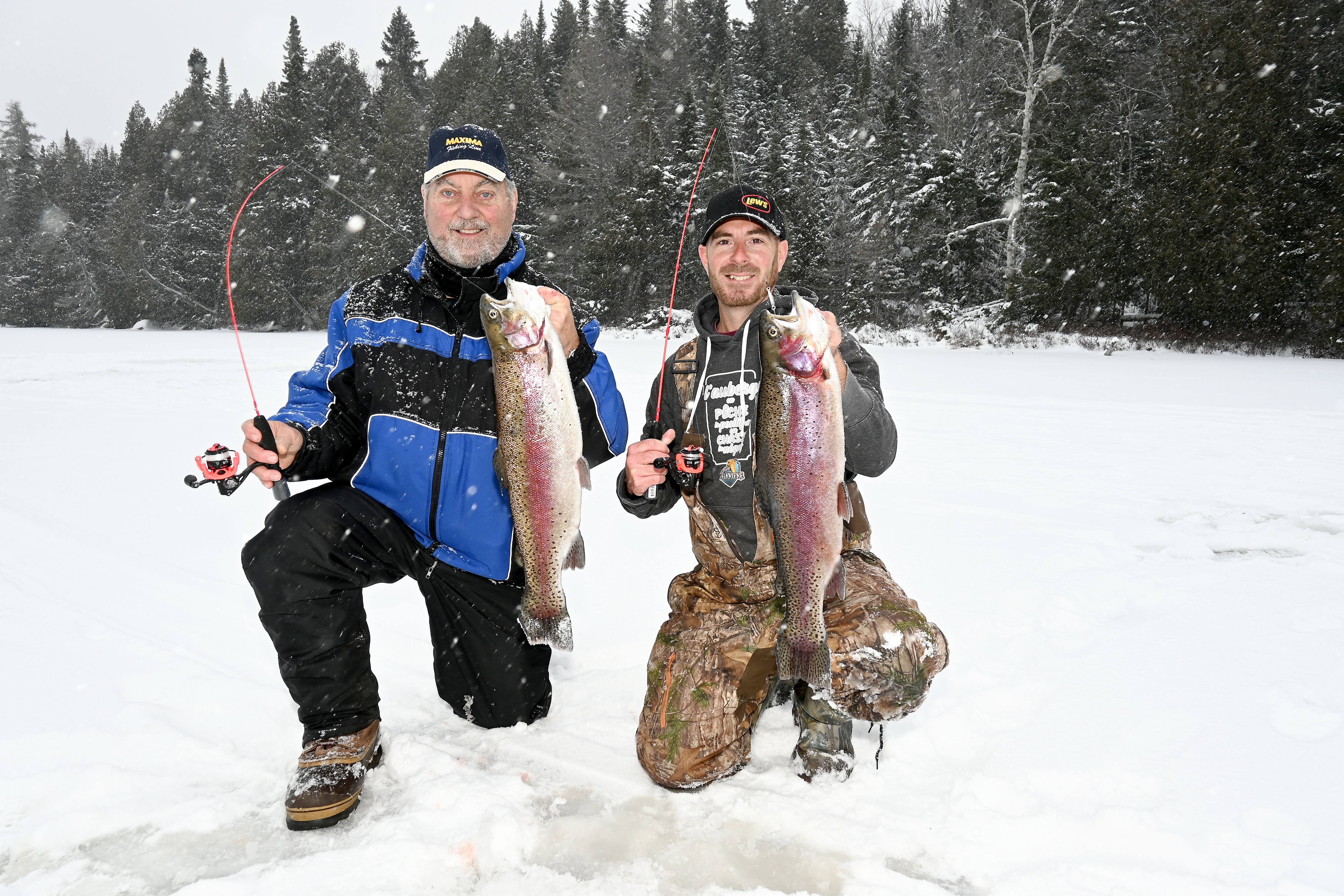 Et c’est parti pour la pêche sur glace... à certains endroits! | JDM
