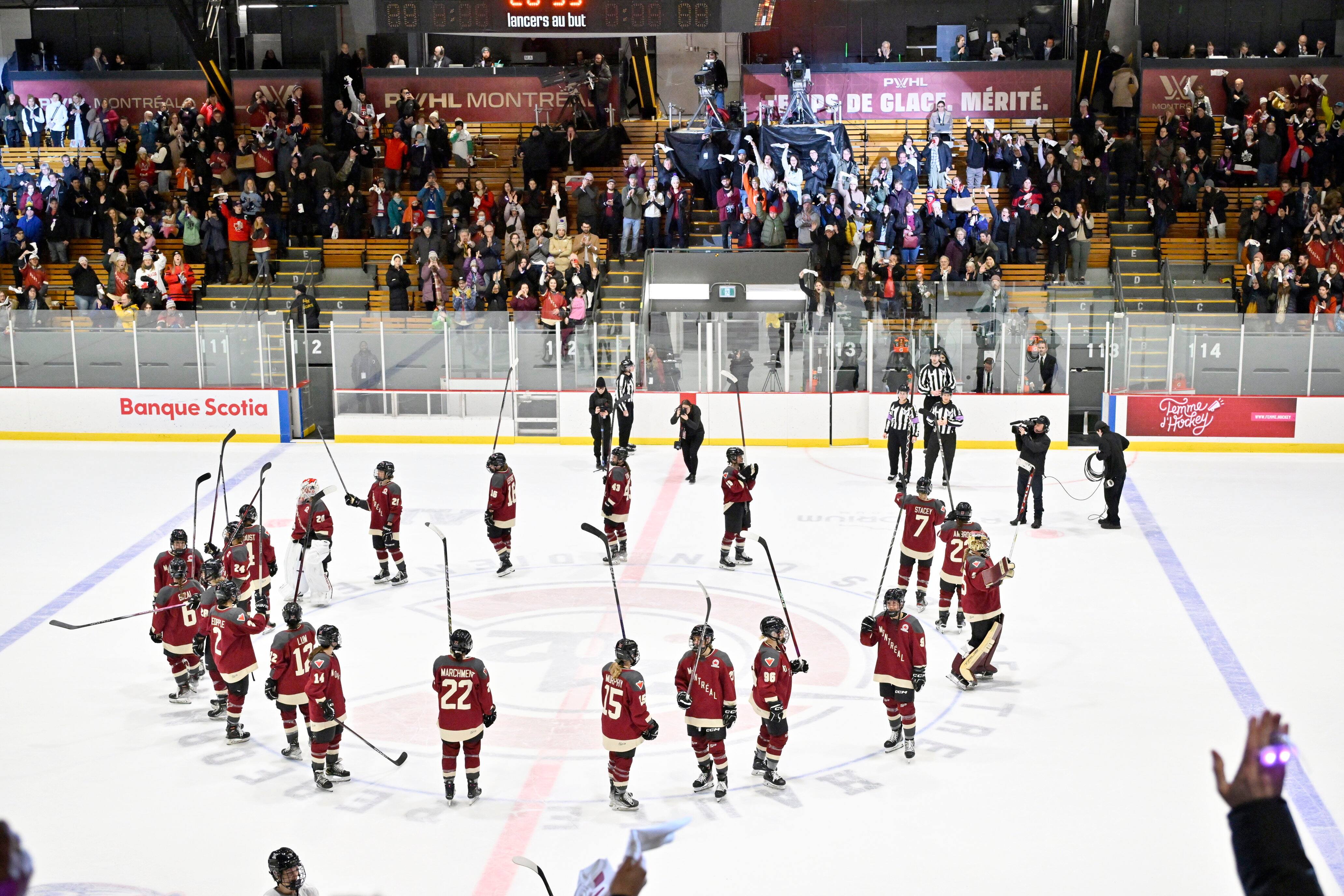 LPHF: Montréal s’incline face à Boston lors de son premier match à ...