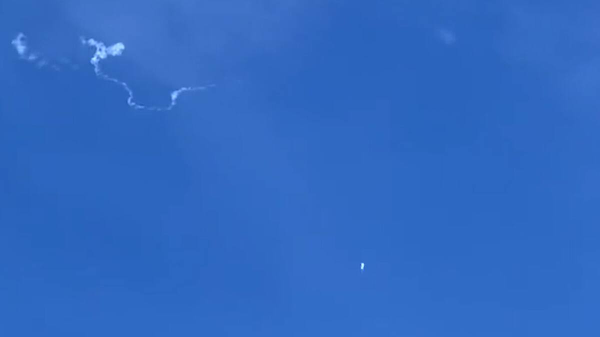Un ballon semblable aux objets chinois abattus repéré dès juillet 2022 ...