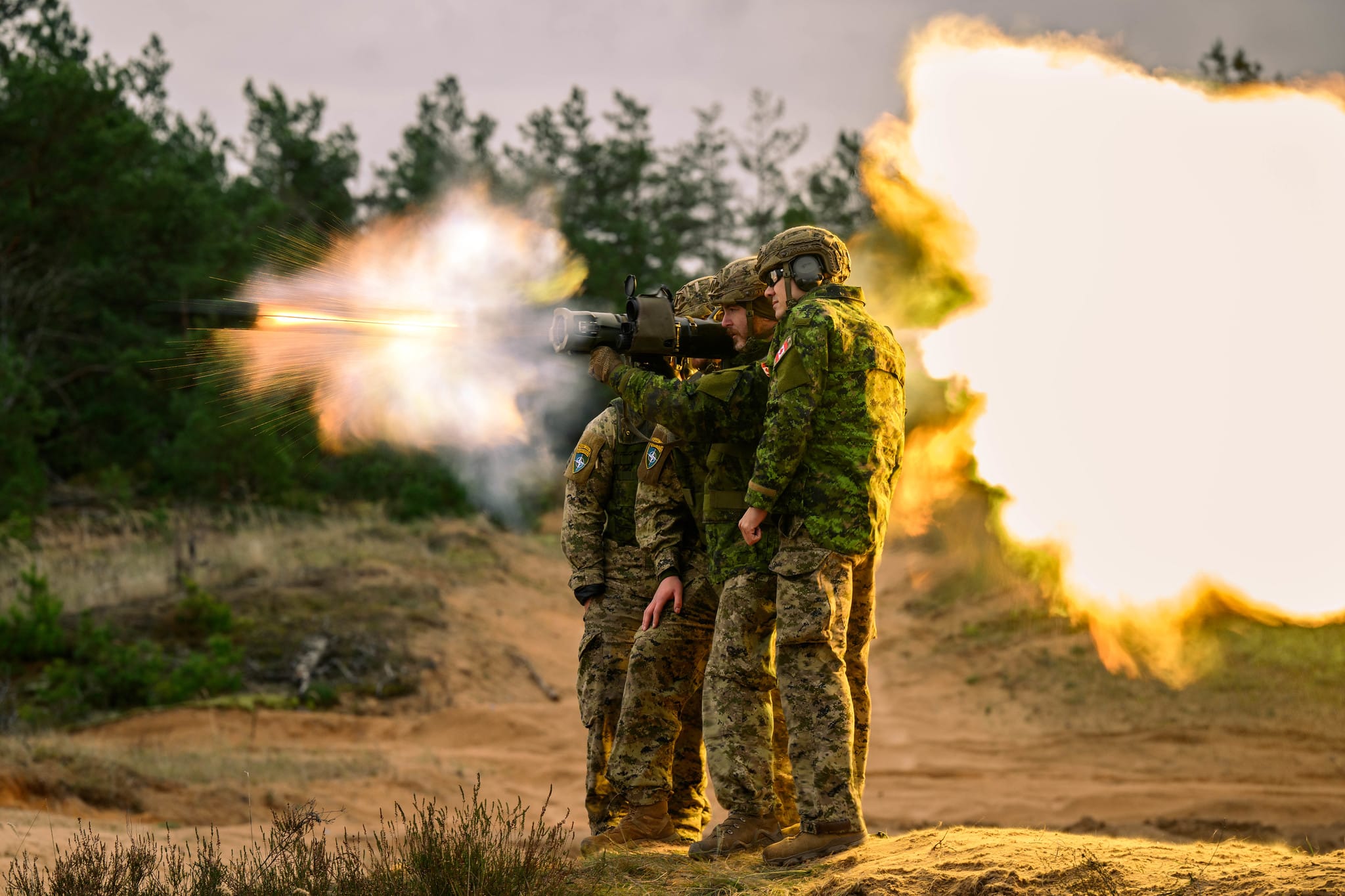 Les jeunes canadiens moins enclins à prendre les armes pour défendre le ...