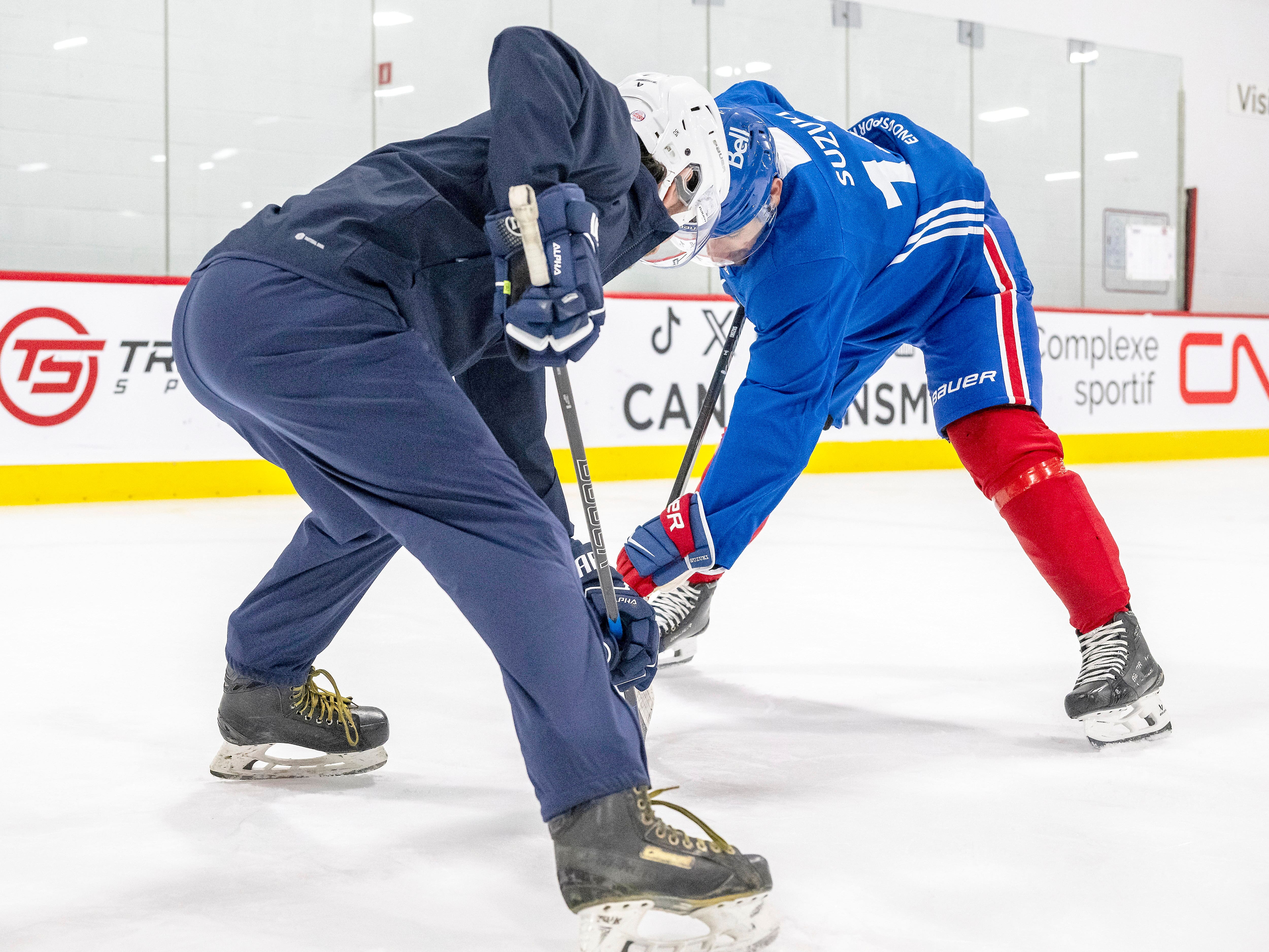J’ai affronté Nick Suzuki sur la patinoire | JDM