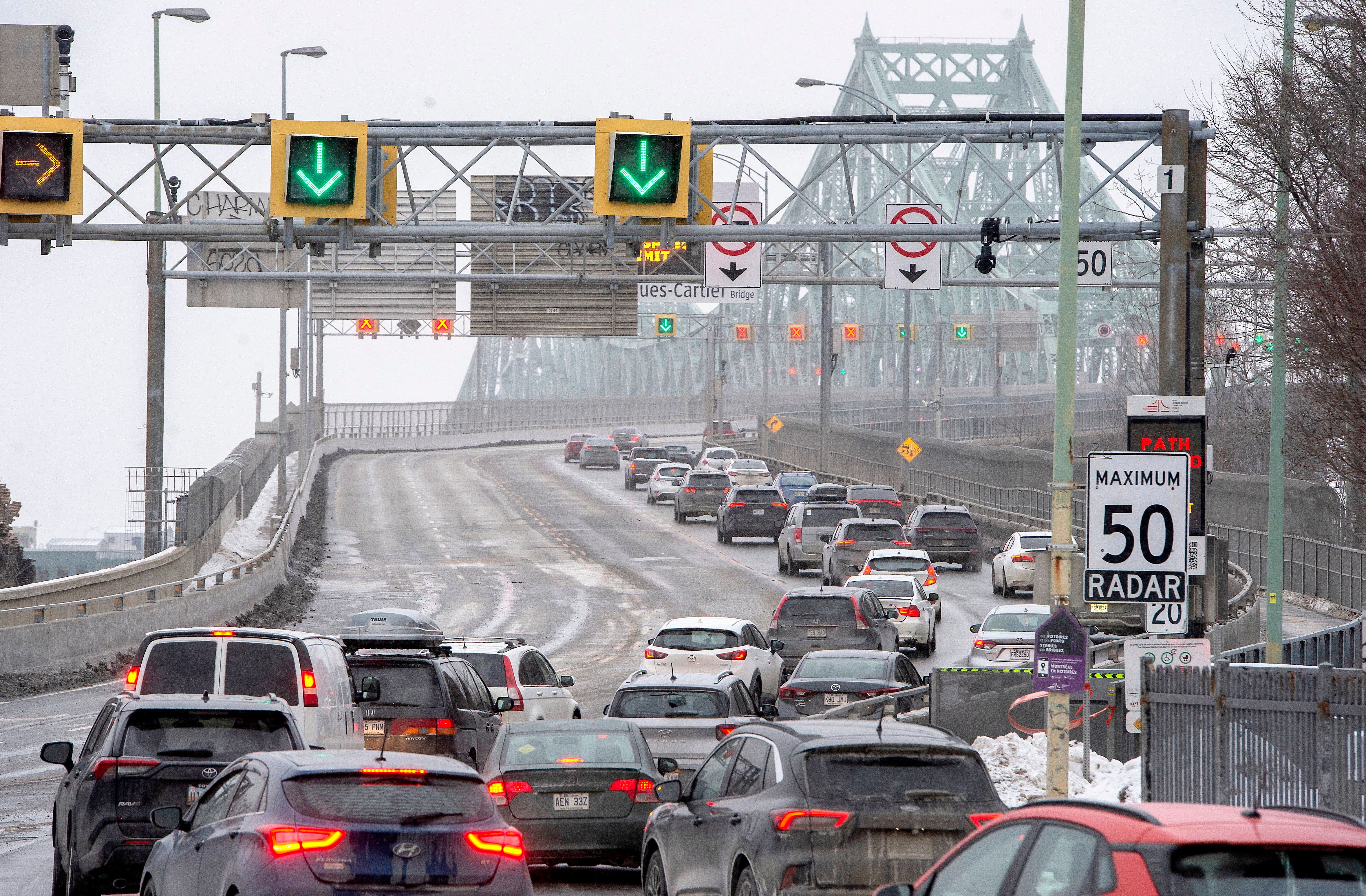 Pont Jacques-Cartier fermé: Voici le fil des événements | TVA Nouvelles