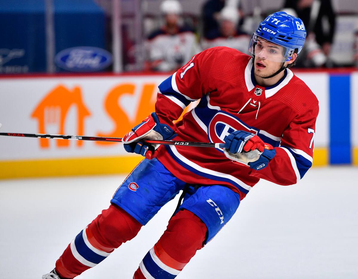 Jake Evans a repris l'entraînement | TVA Nouvelles