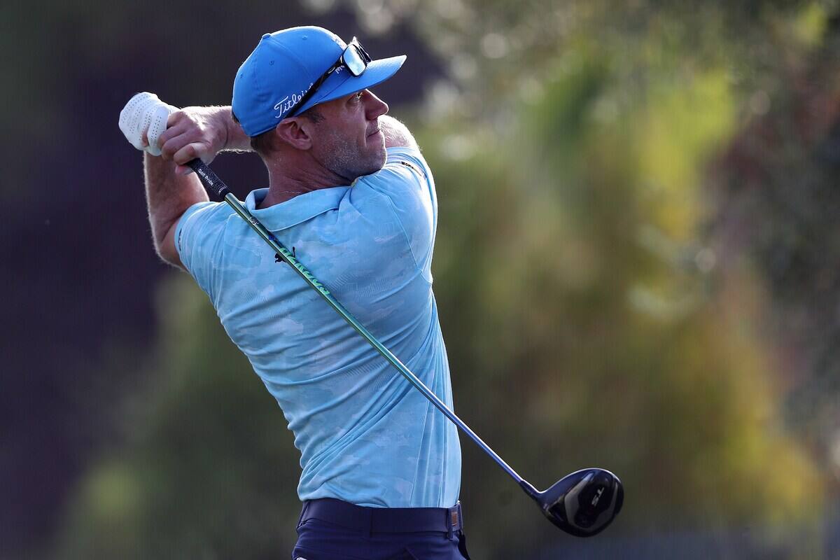 Graham DeLaet accroche son driver, son putter et le reste de son ...