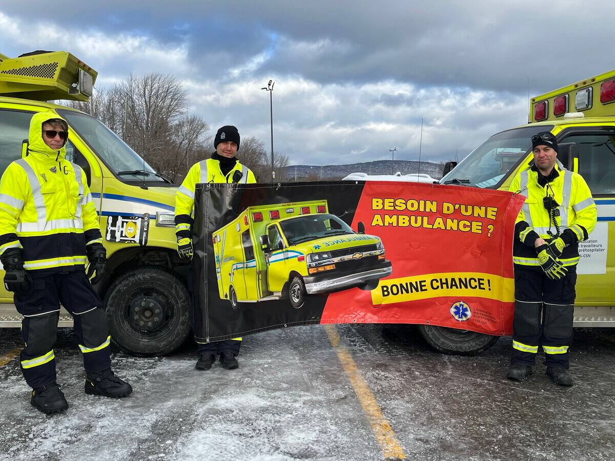 Deux patients ont attendu une ambulance 22 heures cet automne à Québec | JDQ