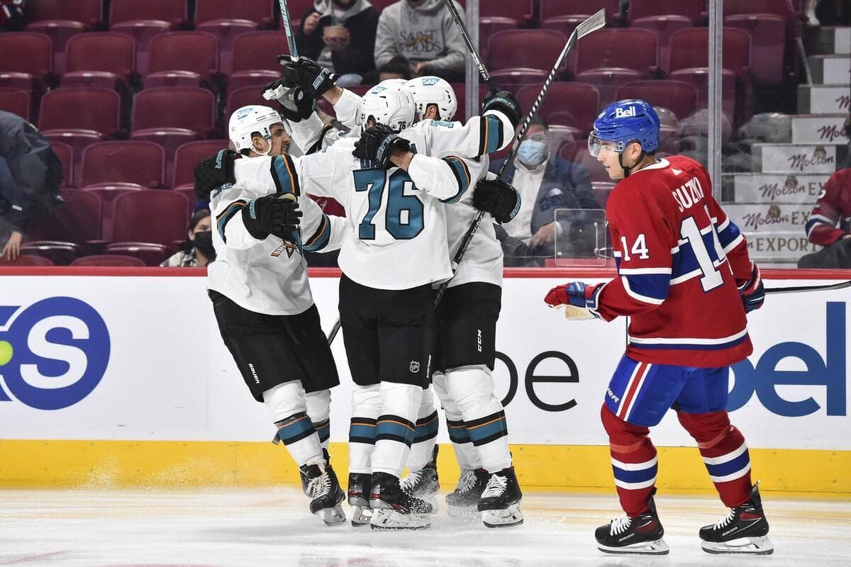 Sharks 5, Canadien 0: le Tricolore toujours sans victoire | JDM