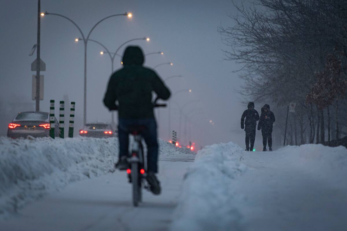 Tempête hivernale: déjà 10 cm à Montréal, la neige commence à Québec ...