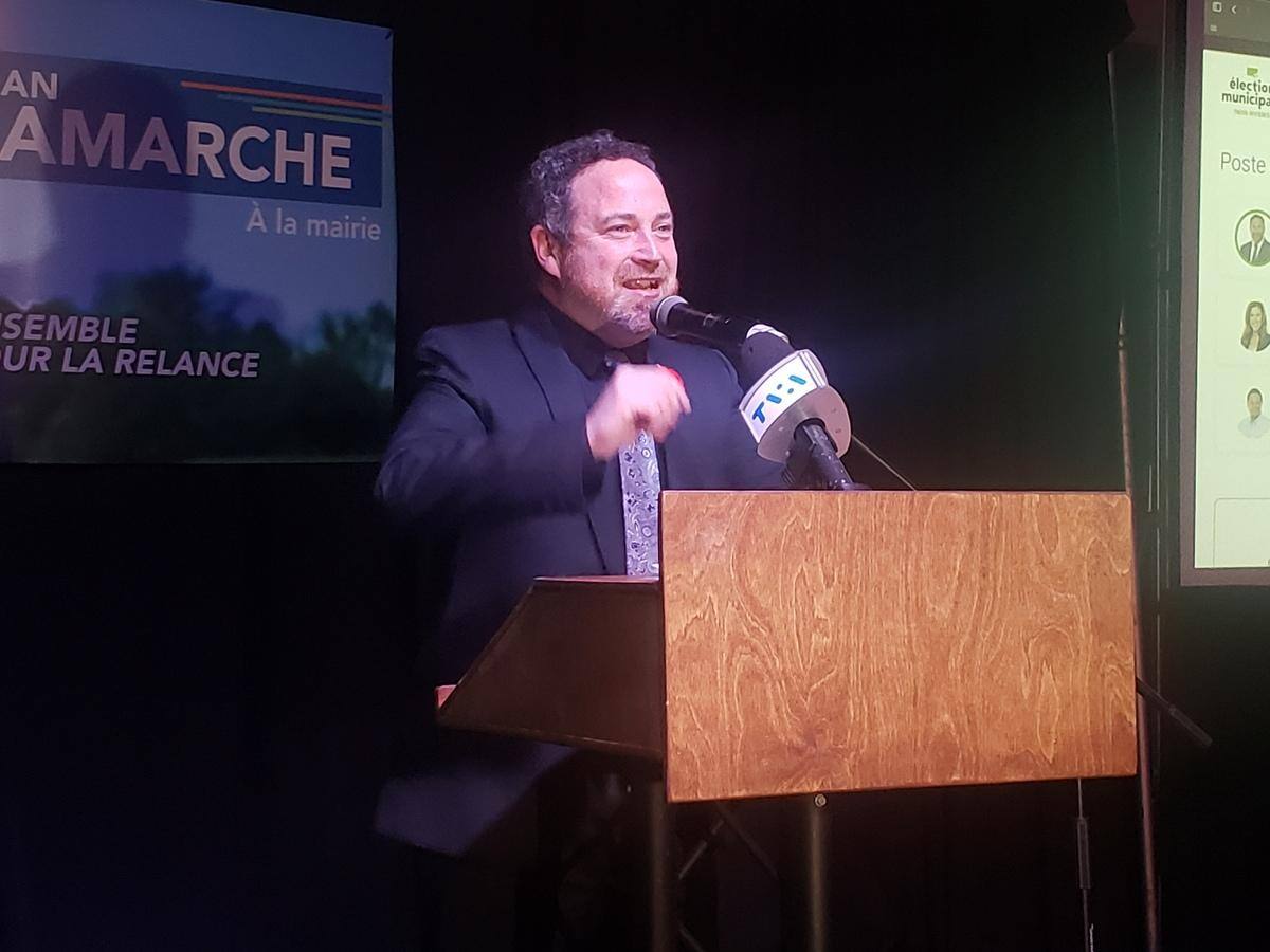 Victoire convaincante de Jean Lamarche | TVA Nouvelles