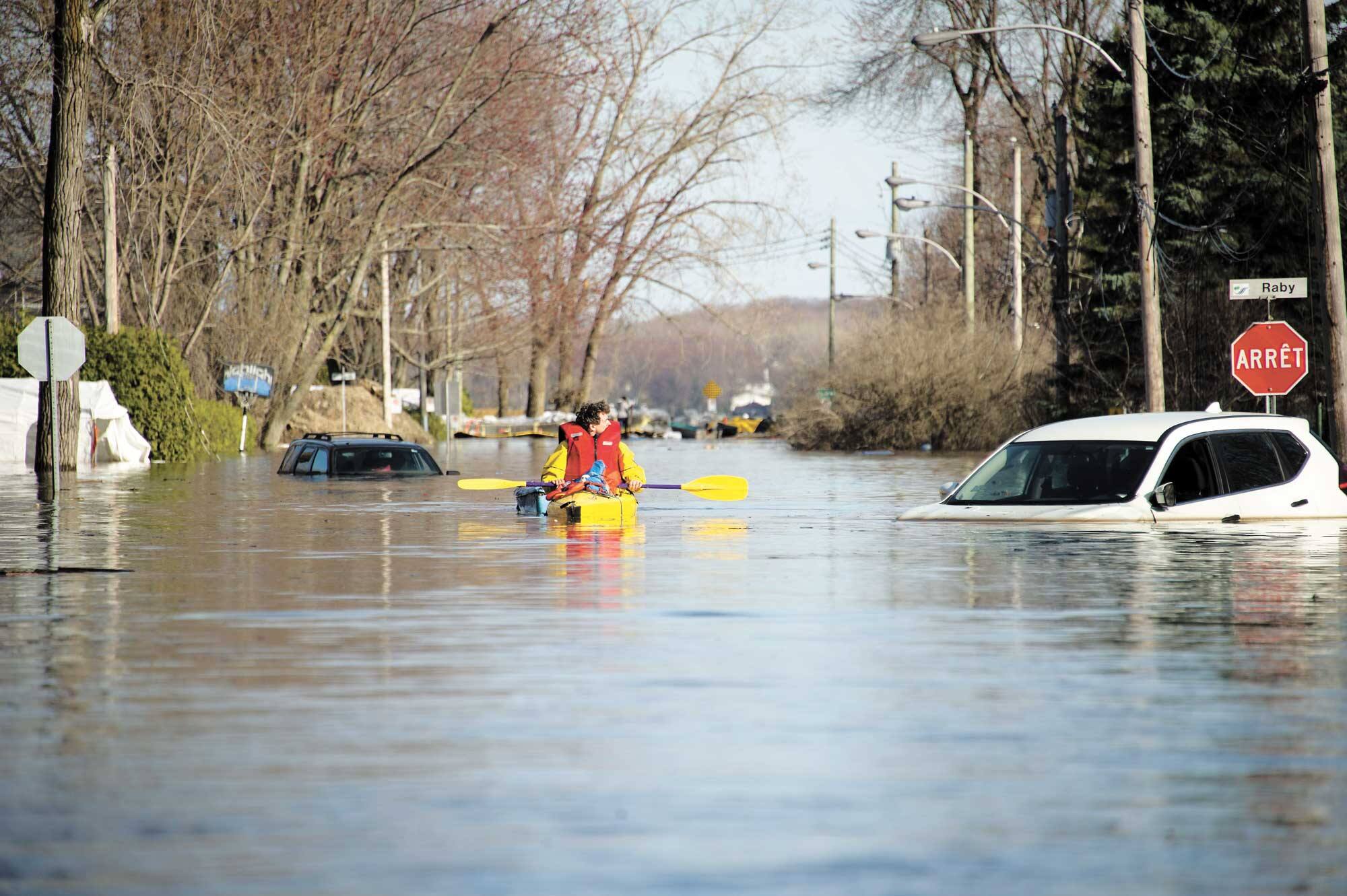 Grand Montréal: le nombre de résidences vulnérables aux inondations ...