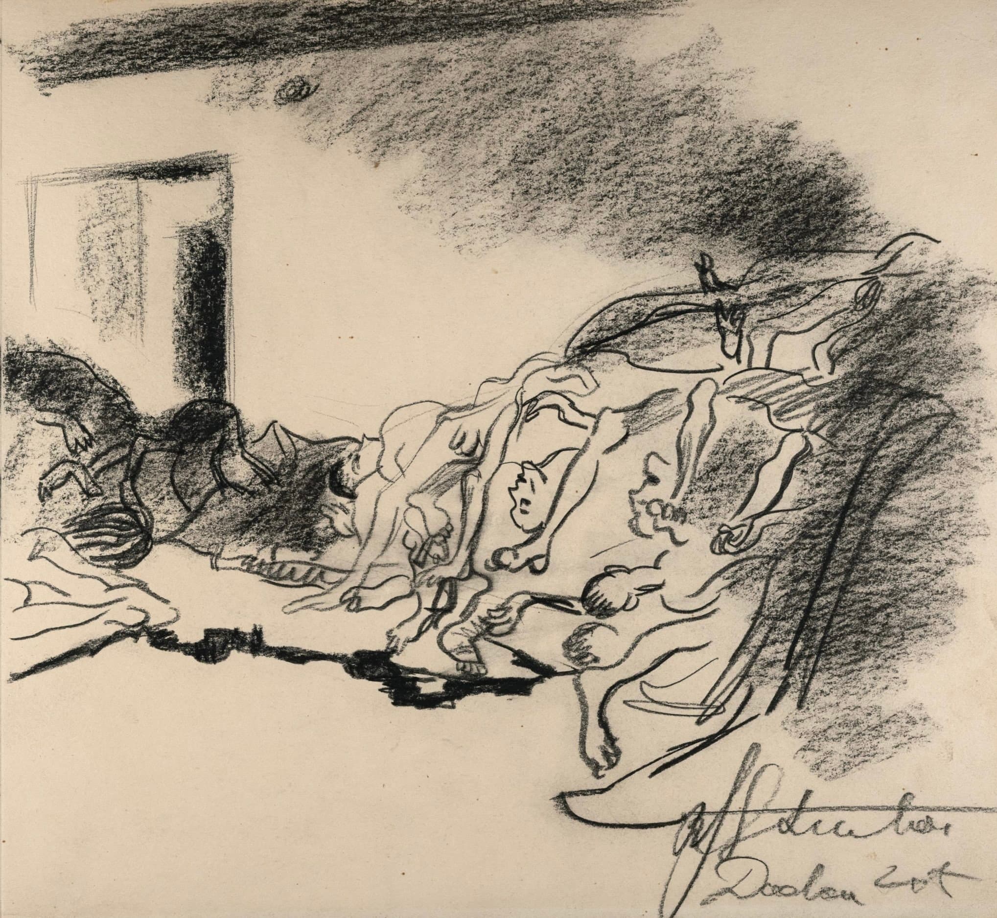 Deuxième Guerre mondiale : les dessins bouleversants d’un survivant de ...