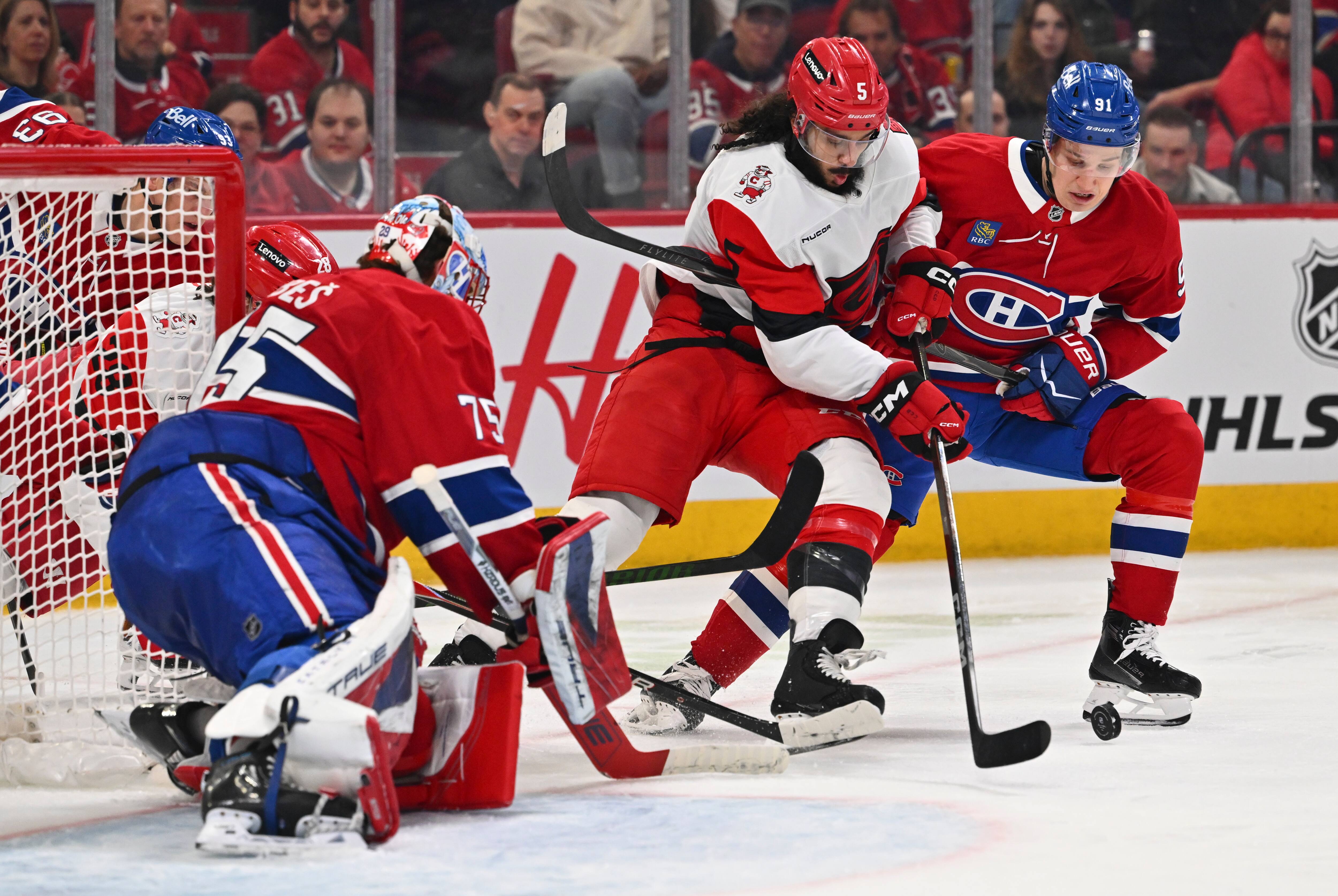 Les Hurricanes, les adversaires idéaux pour le CH en séries? - TVA Sports