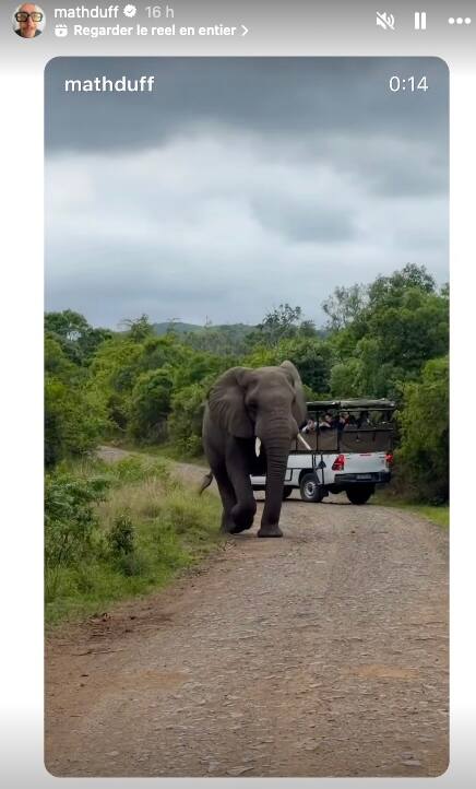 Voyage d’une vie: Math Duff jubile en safari en Afrique du Sud | JDM