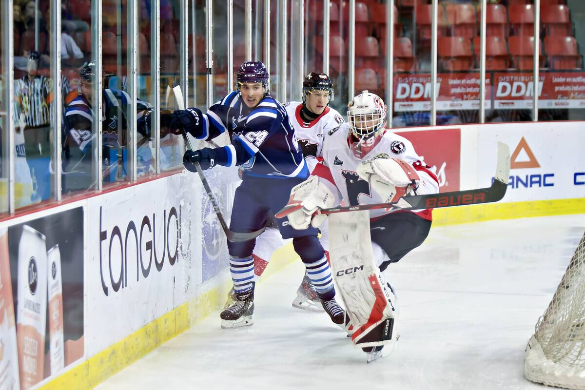 Remparts : Quentin Miller frustre les Saguenéens - TVA Sports