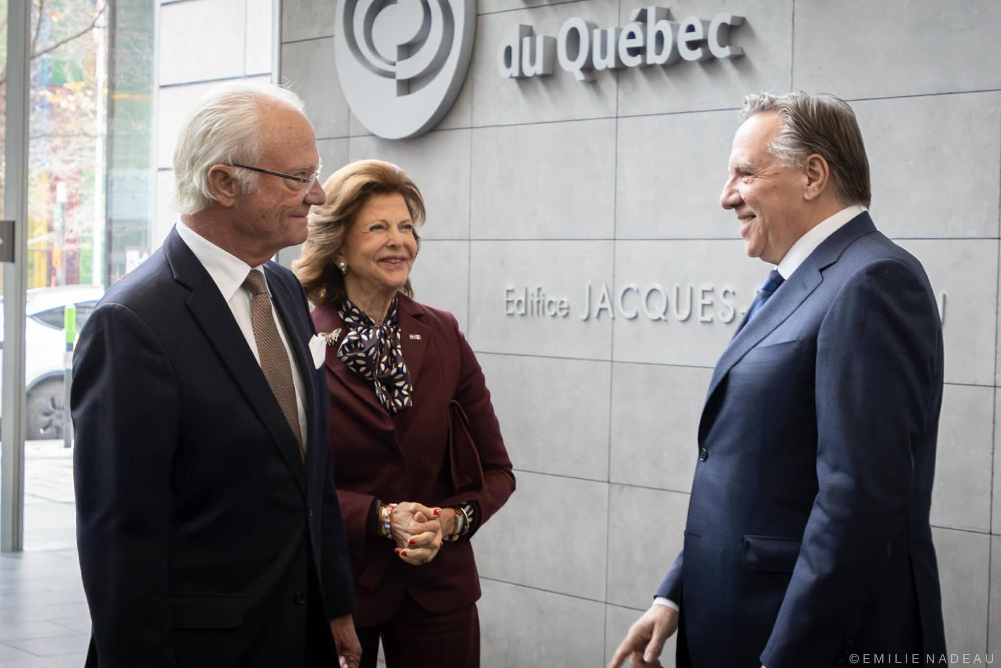Visite du roi de Suède: Marchand rappelle le statut de capitale ...