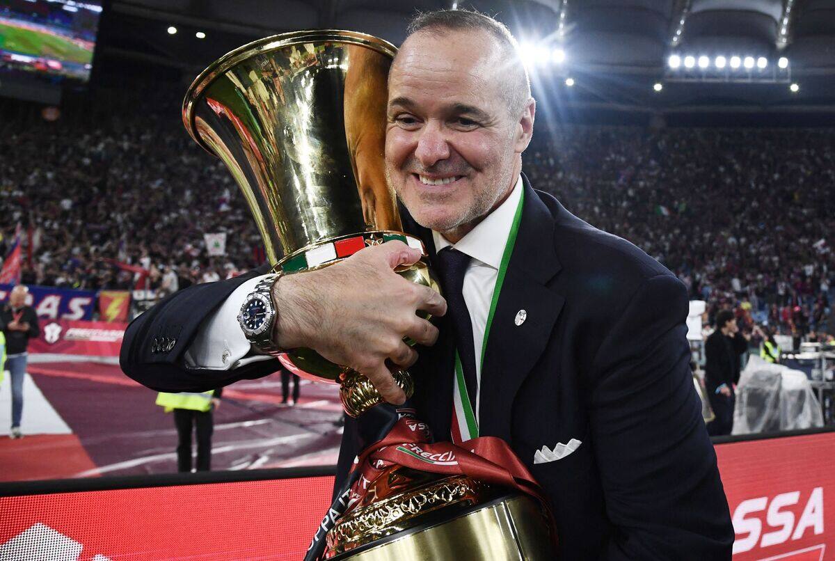 Joey Saputo célèbre un championnat... loin de Montréal - TVA Sports