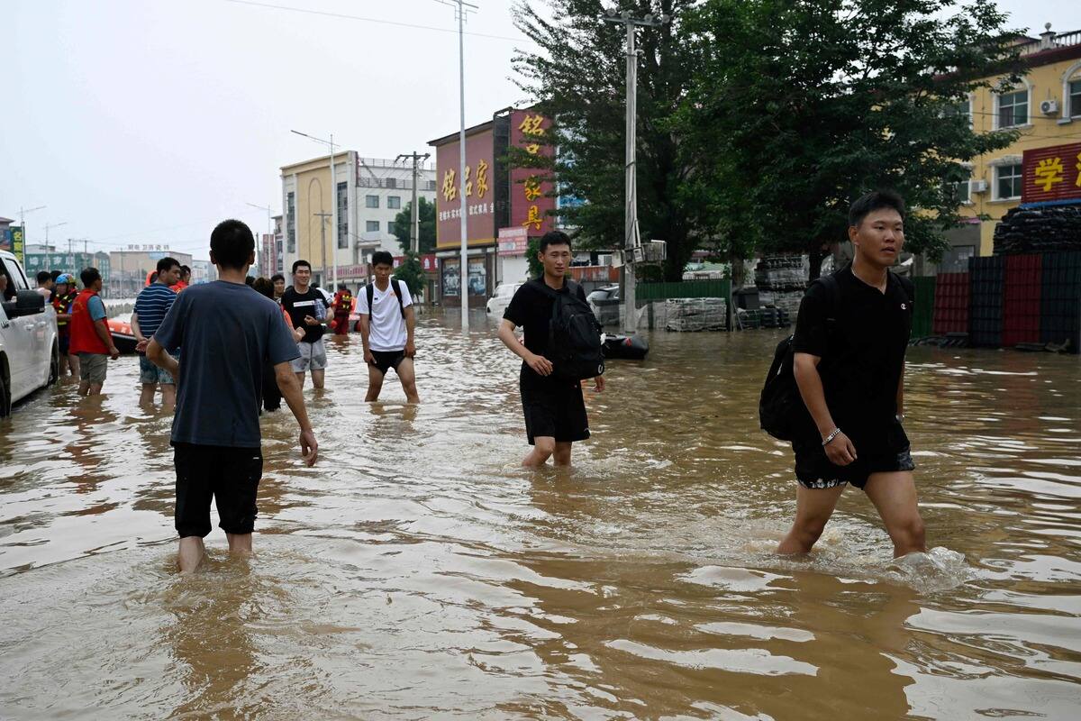 Au moins une soixantaine de morts en Chine lors d'intempéries ...