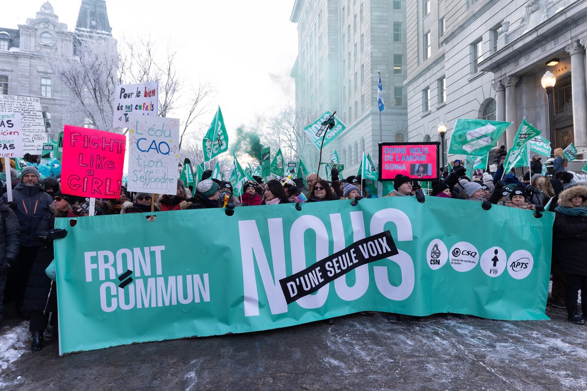 Le Front commun a obtenu une bonification salariale de 17,4% sur cinq ...