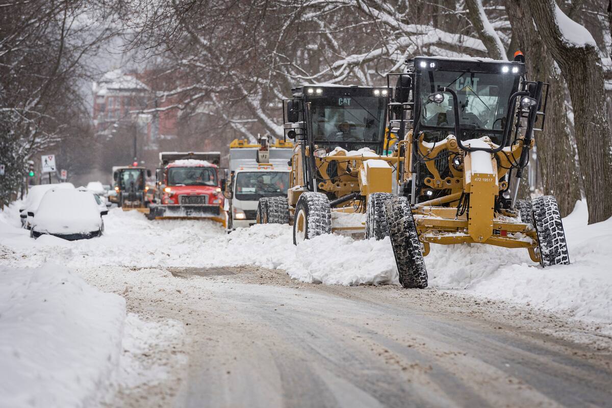 Montréal enregistre la plus importante tempête de neige de la saison | JDM