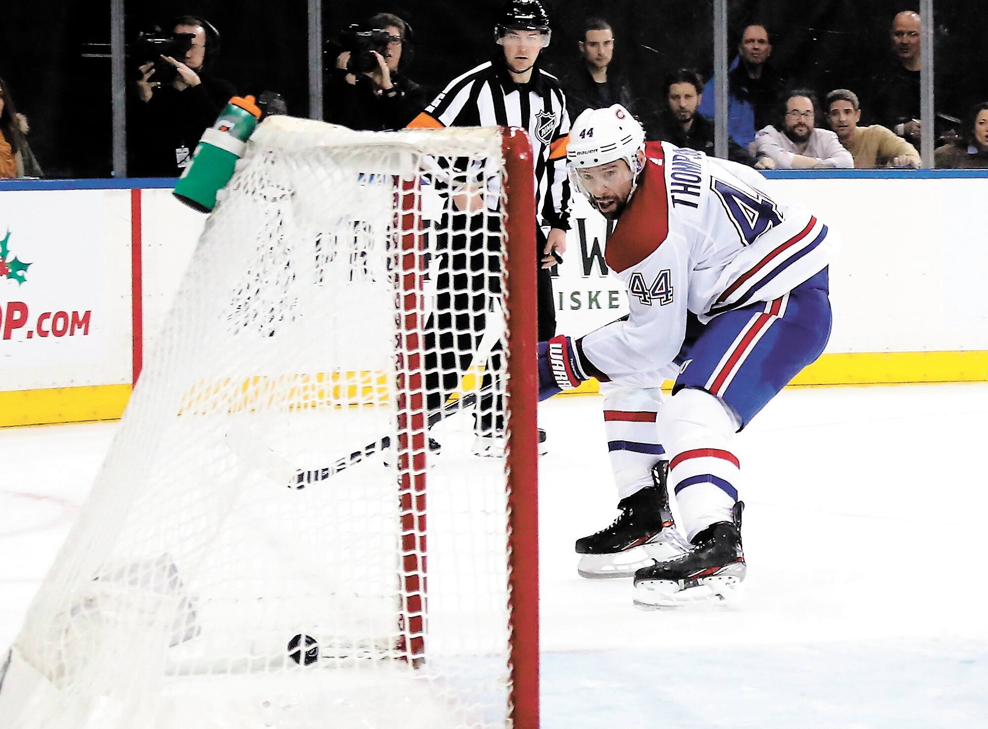 Nate Thompson, la force tranquille | Le Journal de Montréal